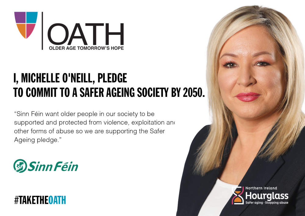 Sinn Féin Endorse OATH Campaign | Hourglass